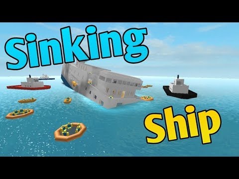 TİTANİK GEMİSİ BATIYOR KAÇINN!!! / Roblox Sinking Ship / Roblox Türkçe / Oyun Safı