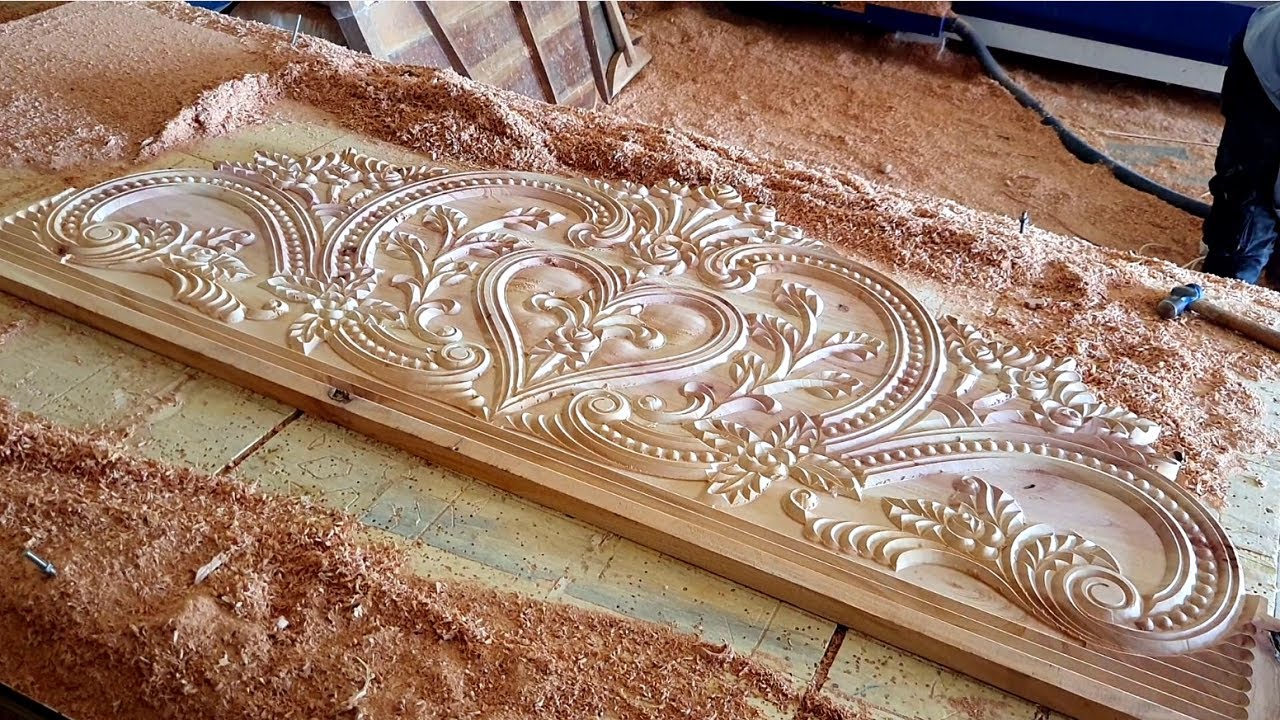 Most Amazing Smart Wooden Bed Design with CNC Router Machine || The ...