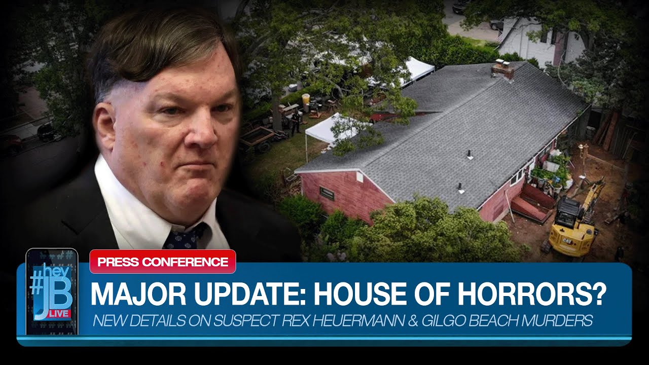 Press Conference: Gilgo Beach Serial Killer Update, Rex Heuermann ...