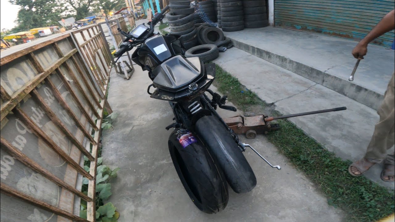 New Tyre For My KTM Duke 390🚀 || Apollo Alpha H1 || - YouTube