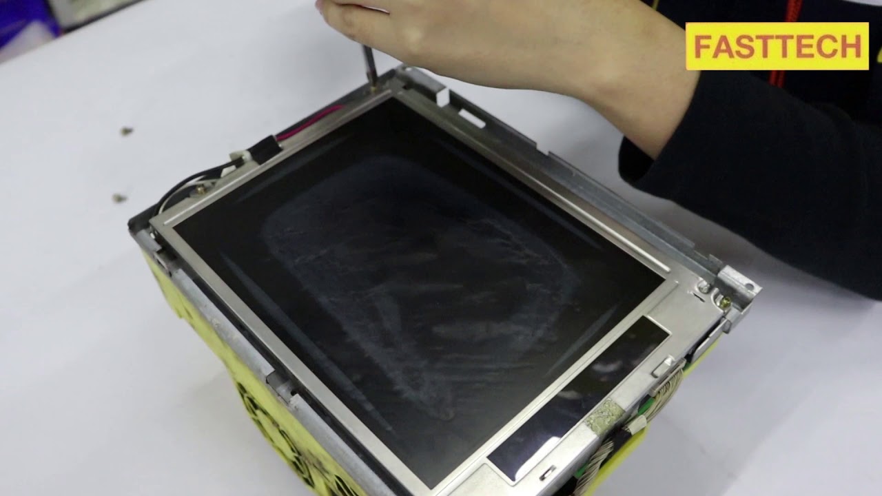 วิธีเปลี่ยนจอไหม้ (Fanuc series Oi-TC) - FASTTECH - YouTube