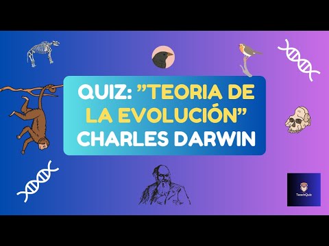 #quiz 25 preguntas ''Teoría de la evolución'' por Charles Darwin 🐒 # ...