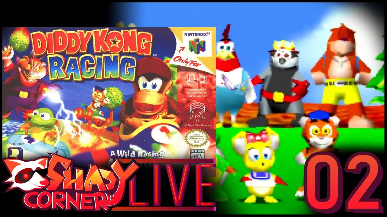 Diddy Kong Racing Ep2 - Shady Corner LIVE! - YouTube