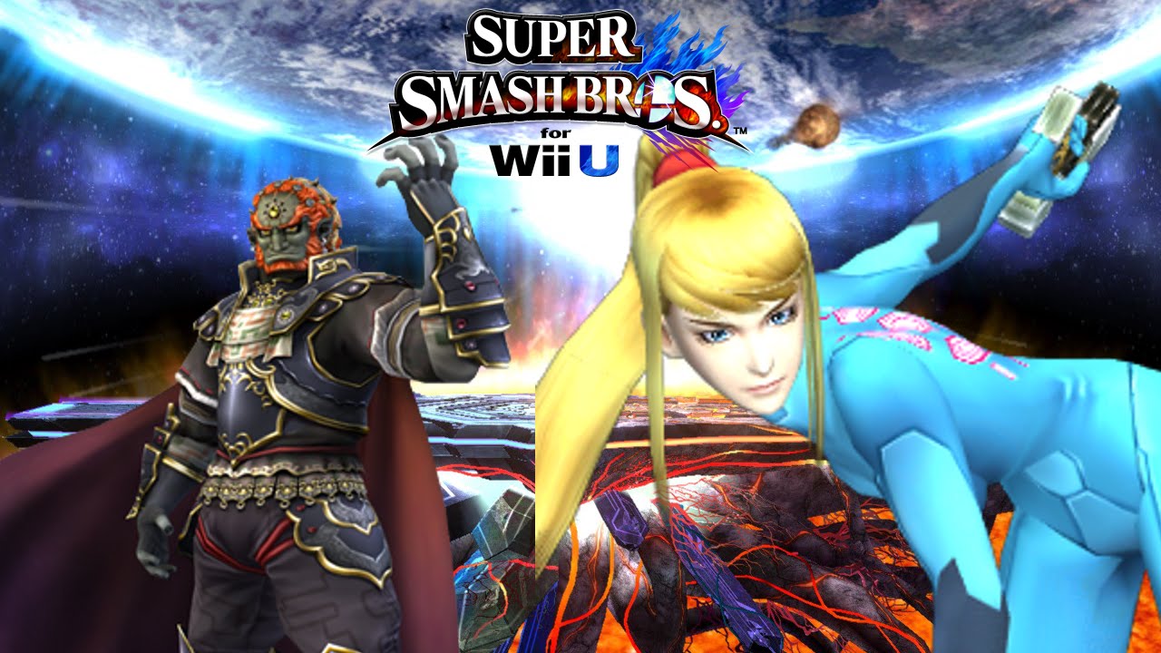 Ganondorf Vs Zero Suit Samus For Glory Smash Bros For Wii U Final ...