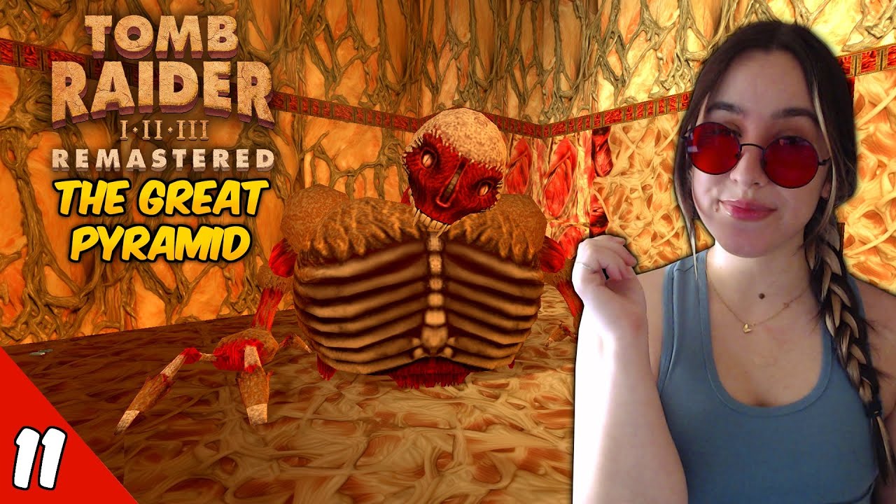TORSO BOSS! The Great Pyramid - Tomb Raider Remastered | First ...