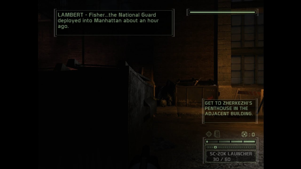 Tom Clancys Splinter Cell Chaos Theory PC 2005 Michael Ironside Sam ...