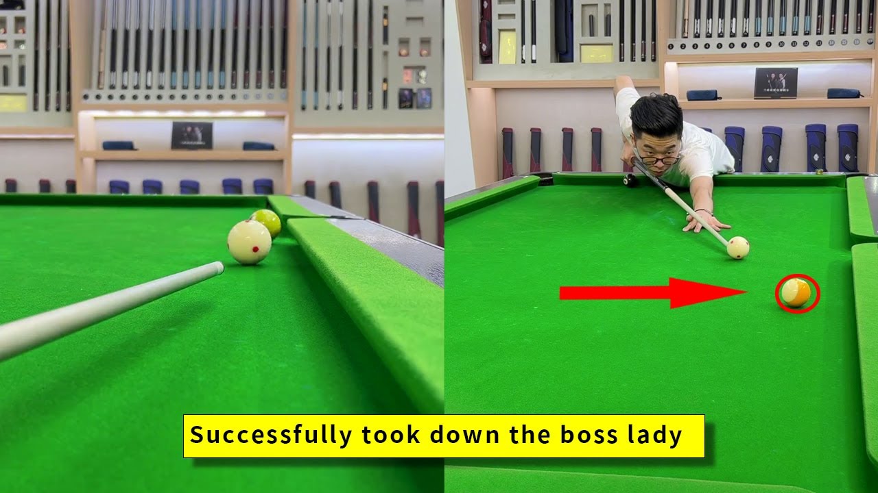 【nine ball skills】Understand the pushing, pointing and hitting of ...