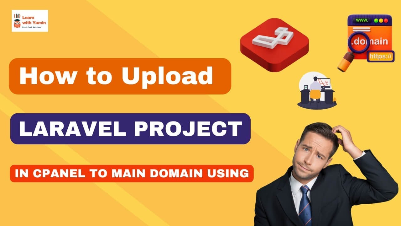 How to Upload Laravel Project on cPanel to Main Domain || Step by Step Bangla Tutorial (2024 ...