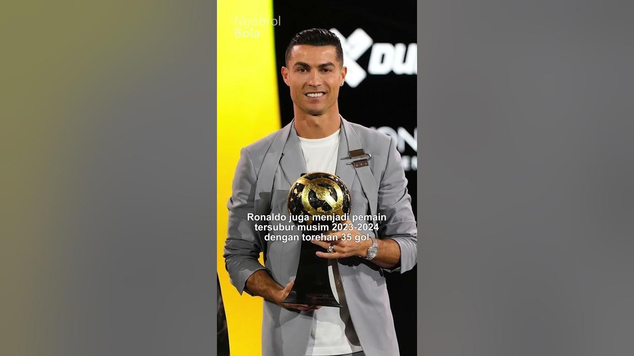 Cristiano Ronaldo Raih Dua Penghargaan di Globe Soccer Awards 2024 - YouTube