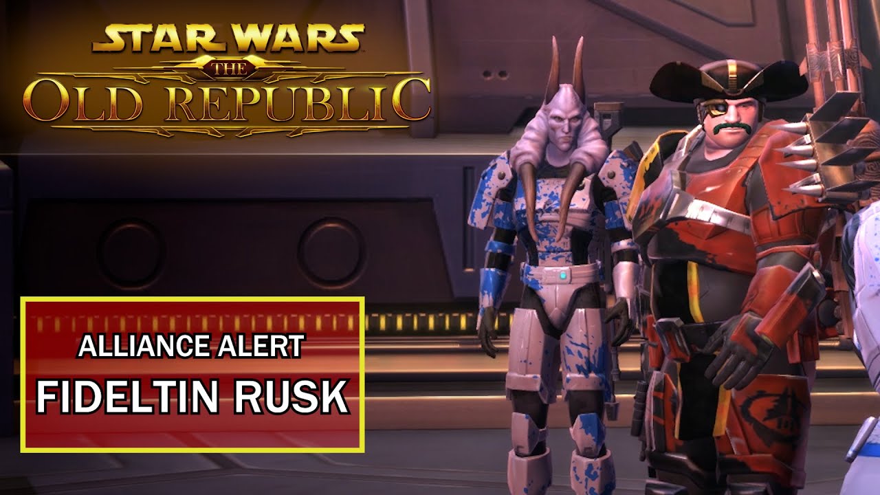 SWTOR: Alliance Alert - Fideltin Rusk - Bonds of Duty - Dark Side ...