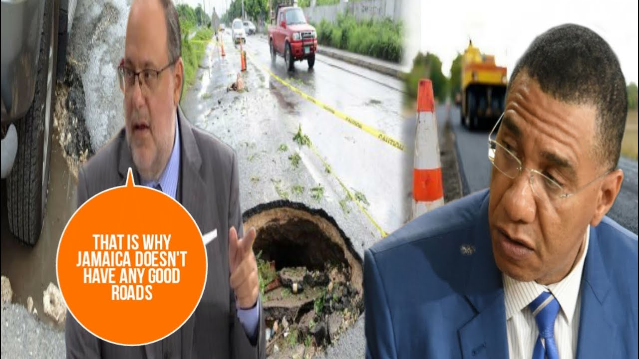 Andrew Holness Road Work Program Exp0sed Mark Golding Right - YouTube