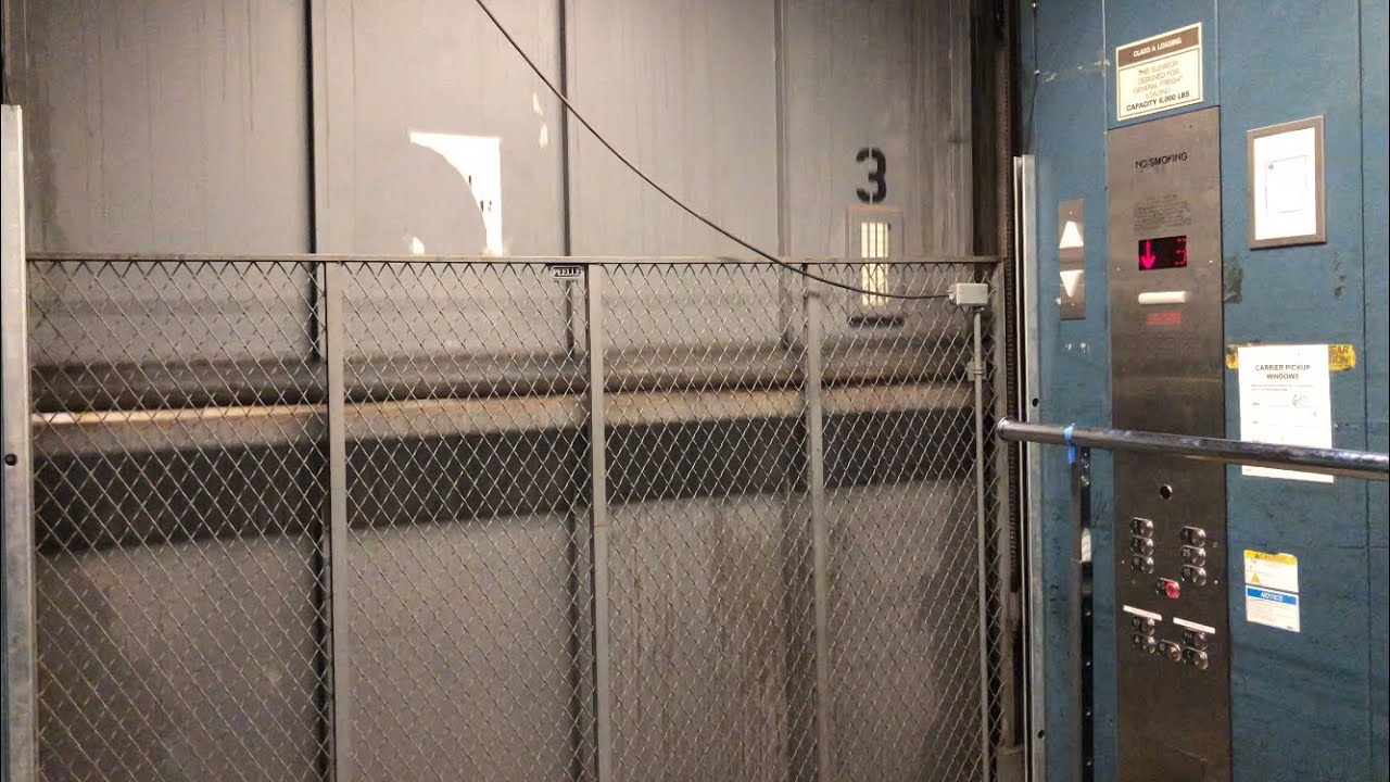Schindler Traction Freight Elevator @ Nordstrom - Chicago, IL. - YouTube