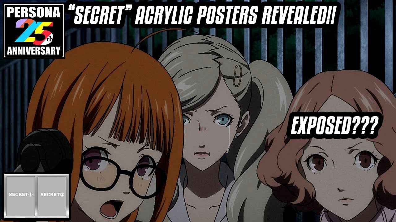 Atlus Finally Reveals The Secret PERSONA 25th Anniversary Acrylics ...