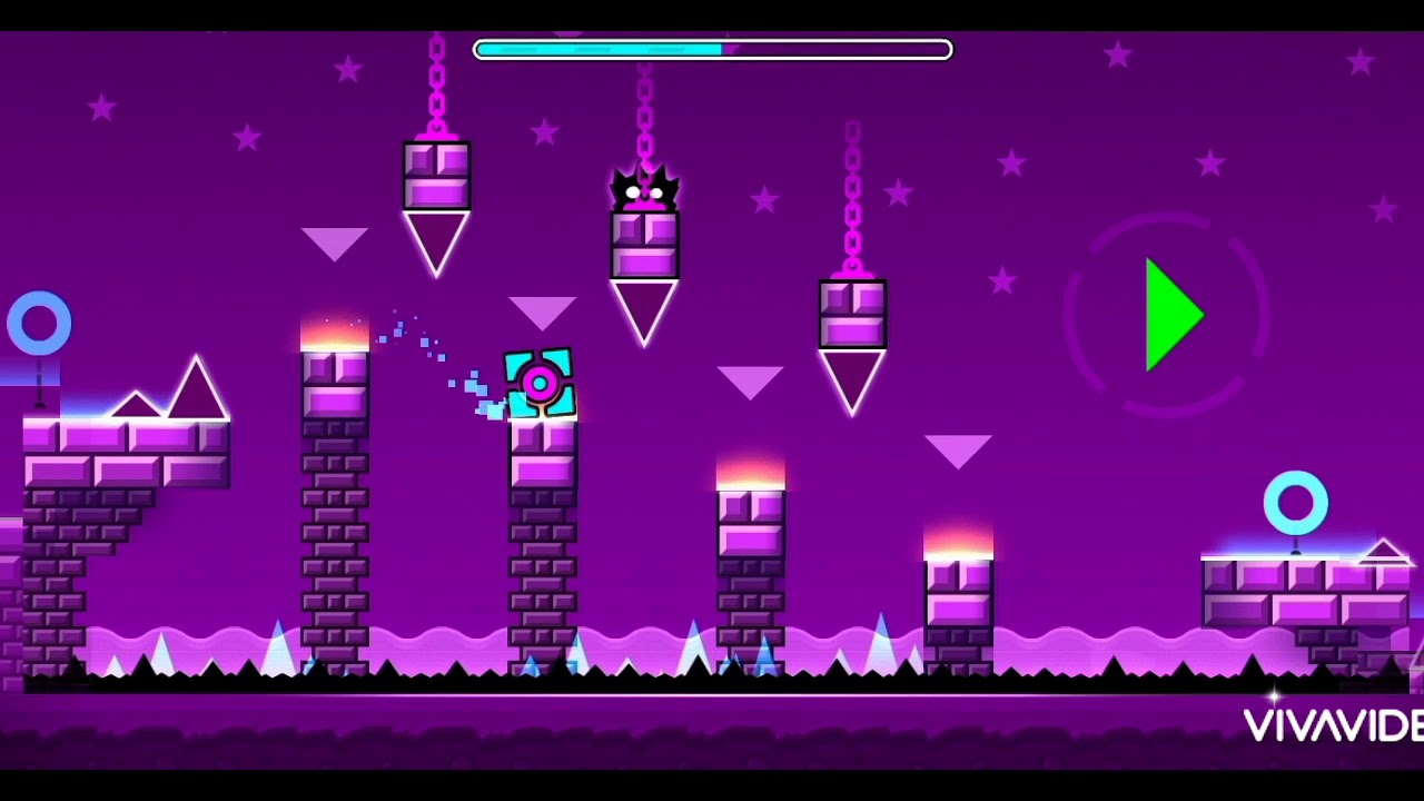 Geometry game how to get 3star😅 - YouTube