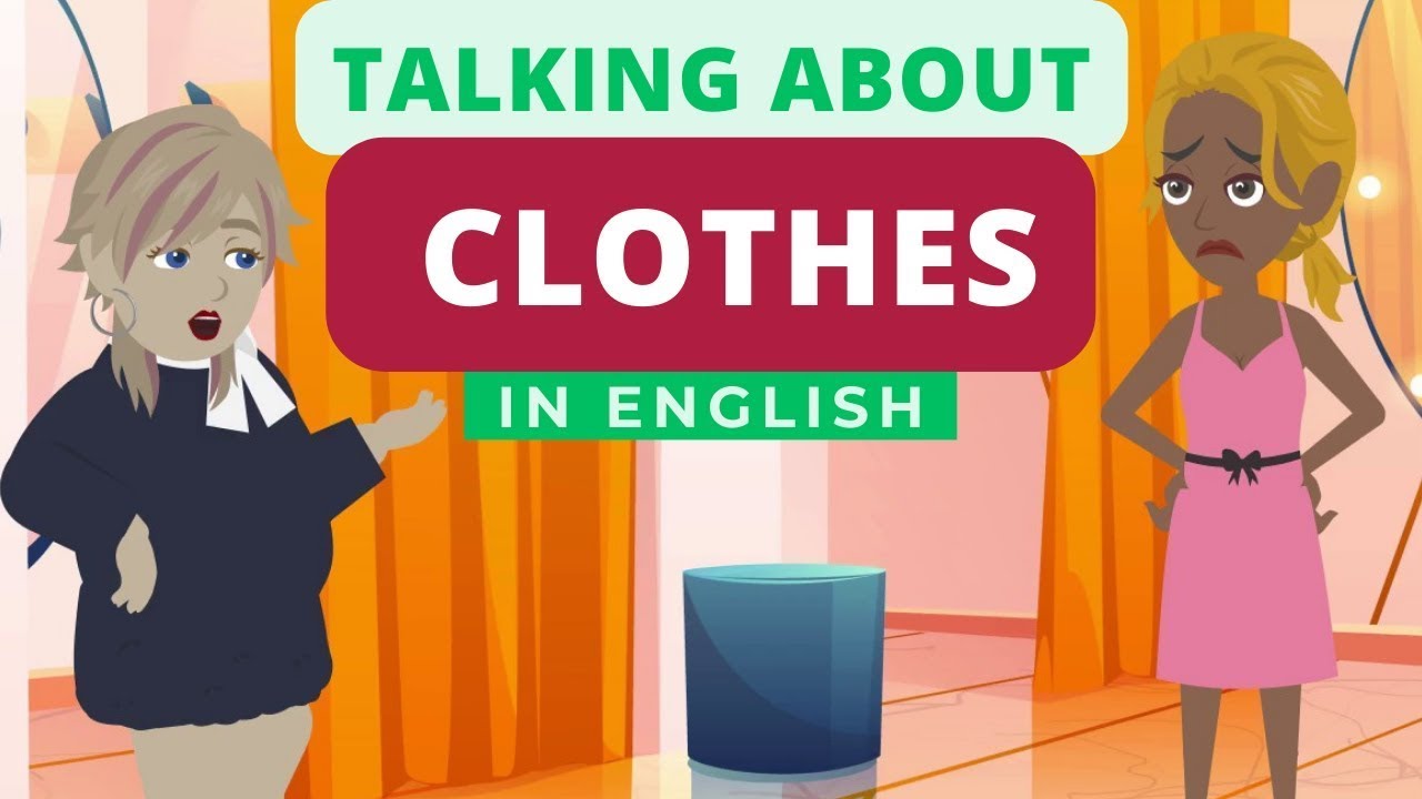 How to talk about clothes and fashion in ENGLISH| LEARN English on ...