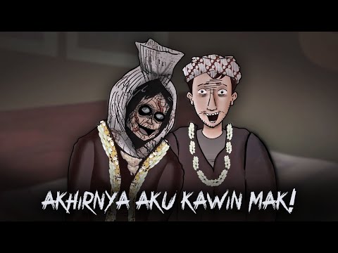 Akibat Melanggar Adat Pernikahan #HORORMISTERI | Kartun Hantu, Animasi Film Horror