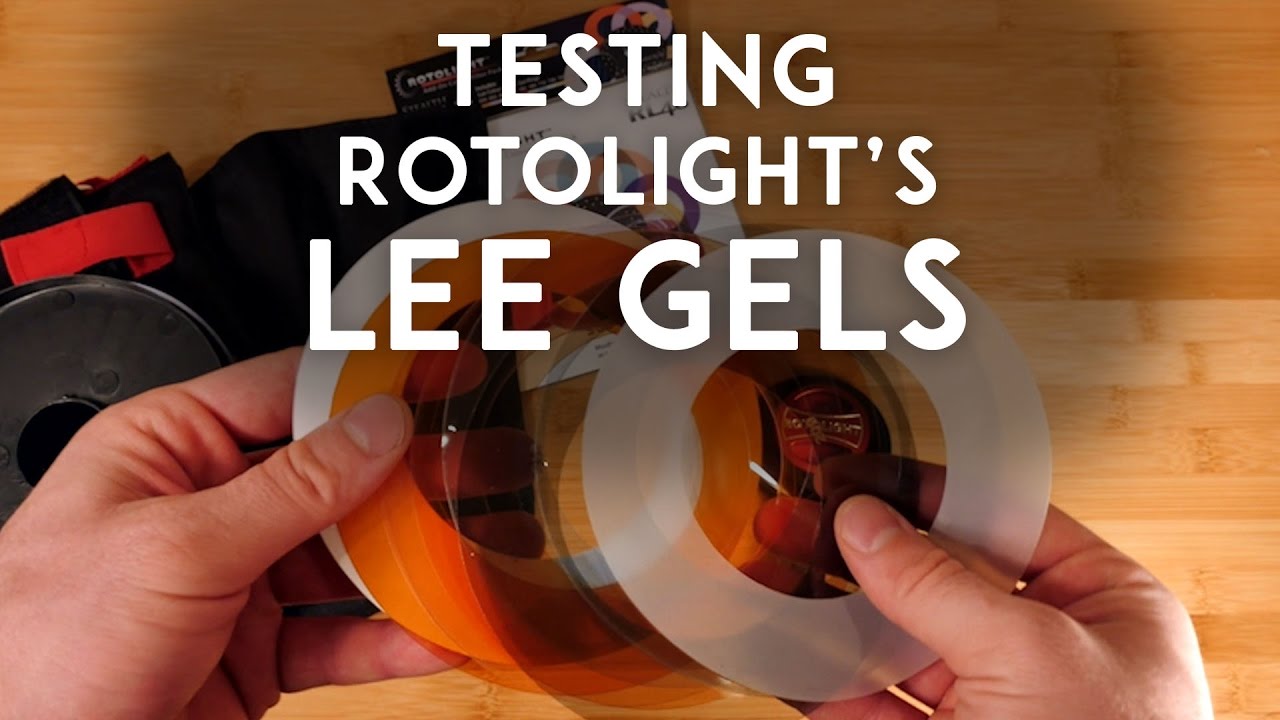 RotoLight RL48 Lee Gels Review - YouTube