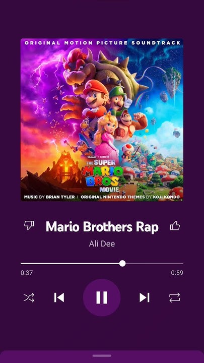 mario brothers rap - YouTube