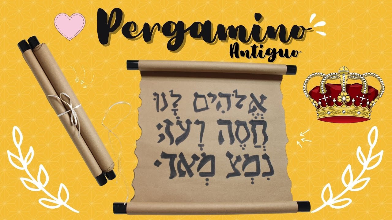 🤴🏼Como hacer un PAPIRO o PERGAMINO ANTIGUO 🧾 | Manualidades | Kelly ...