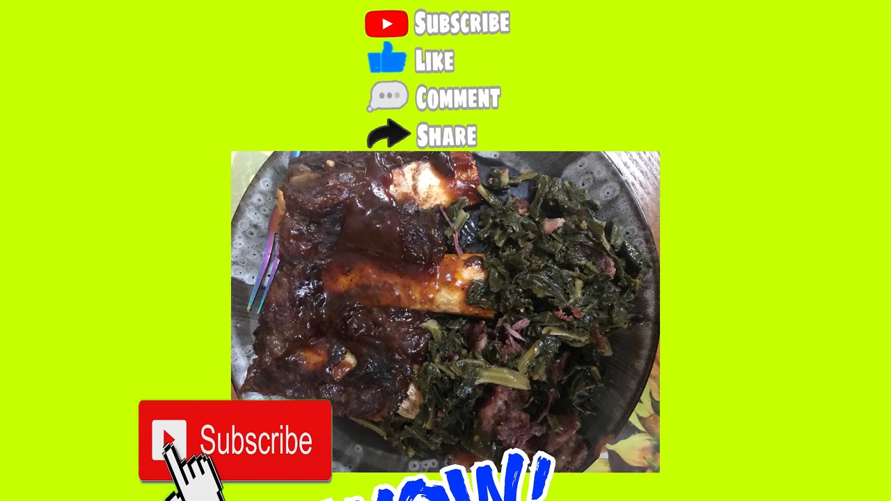 Come Cook Sunday Dinner, With Boss Mom Barbecue Ribs And Fresh Greens ...