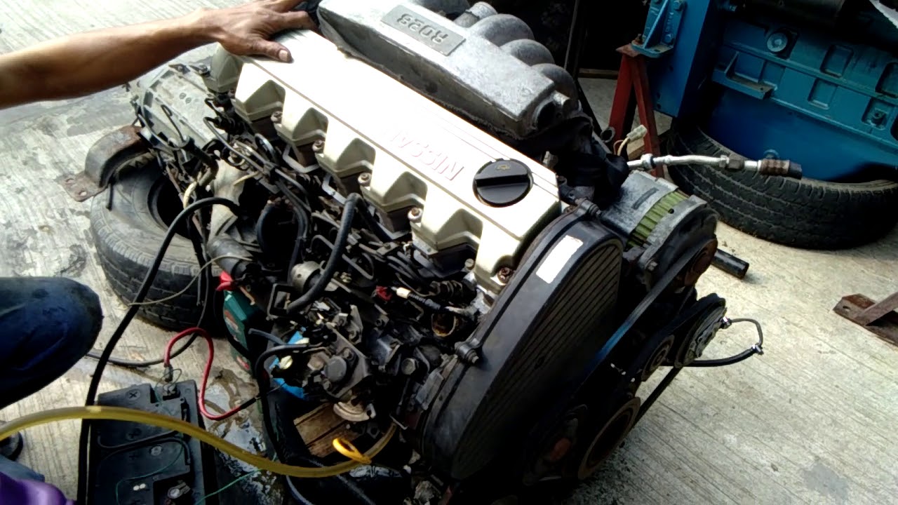 Nissan RD28 - YouTube