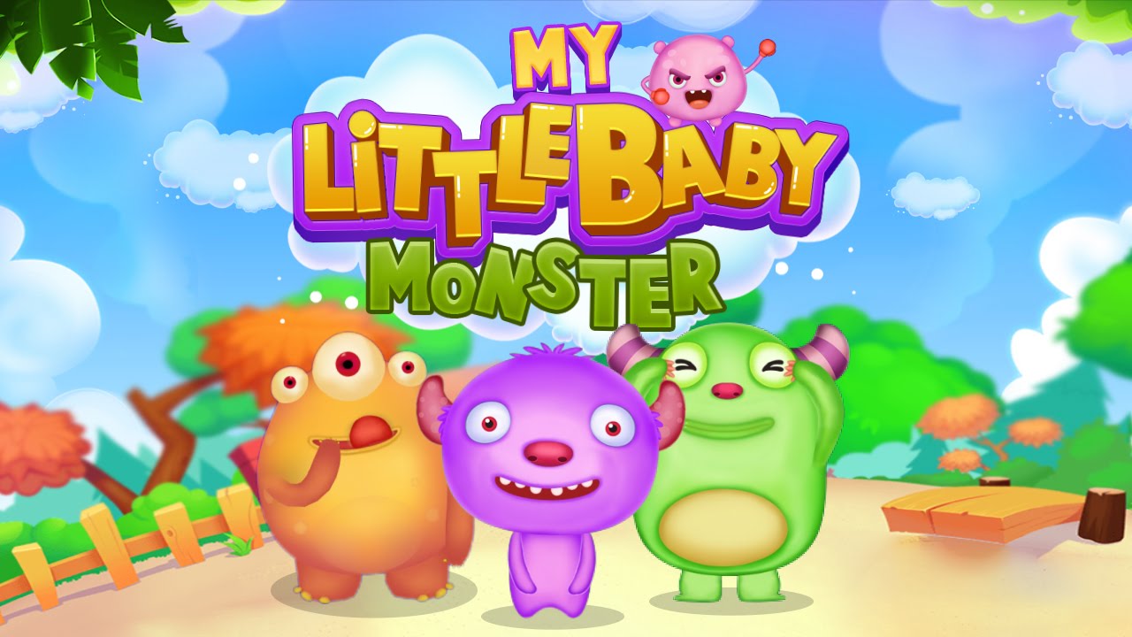 My Little Baby Monster - Baby Monster Games By Gameiva - YouTube