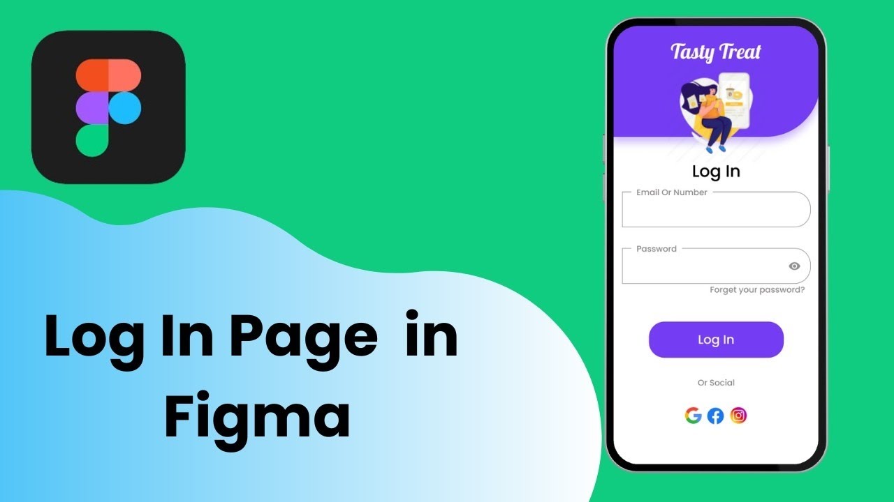 log in page in figma||figma tutorial,log in page design in figma,how to ...