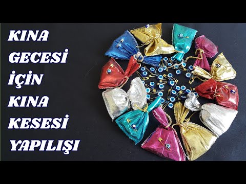 Evde Kına Kesesi Yapımı - Kendin Yap Ucuza Getir