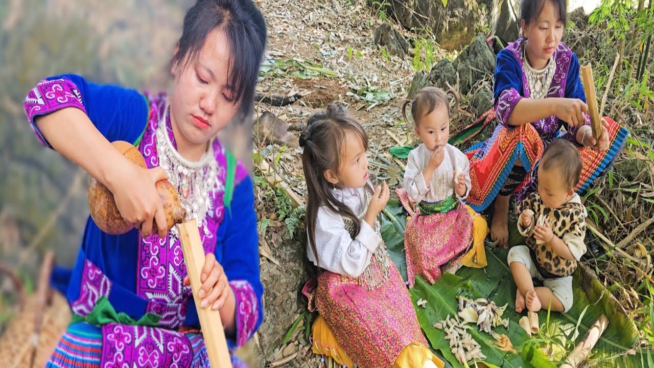 Make Rice Using Bamboo Tubes - The Real Life of a 23-Year-Old Single ...