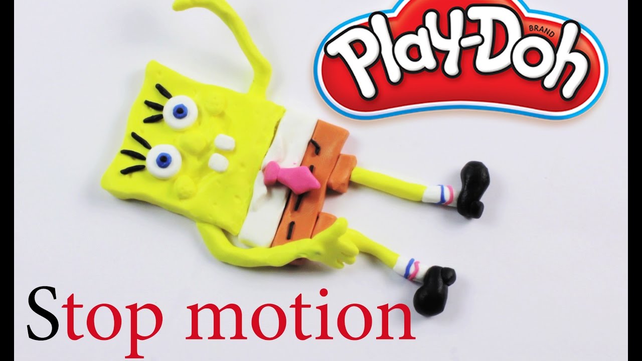 SpongeBob Play Doh animation - YouTube