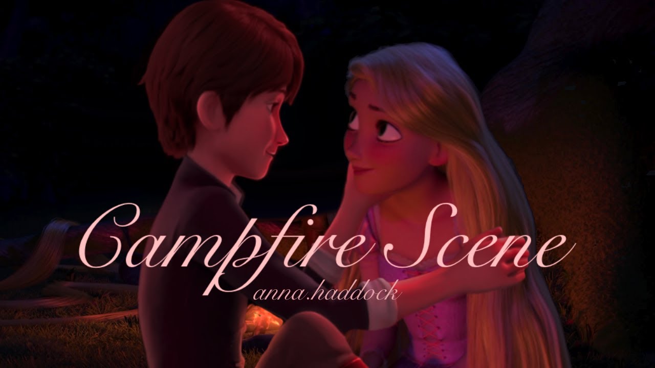 Rapunzel x Merlin - Campfire Scene - YouTube