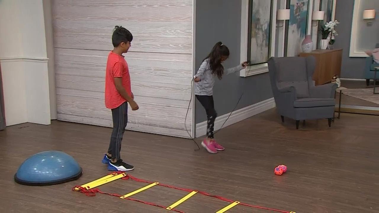 A simple family exercise circuit to keep your kids off their screens ...