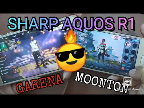 SHARP AQUOS R1 FREE FIRE AND MOBILE LEGEND TEST 2021... - YouTube
