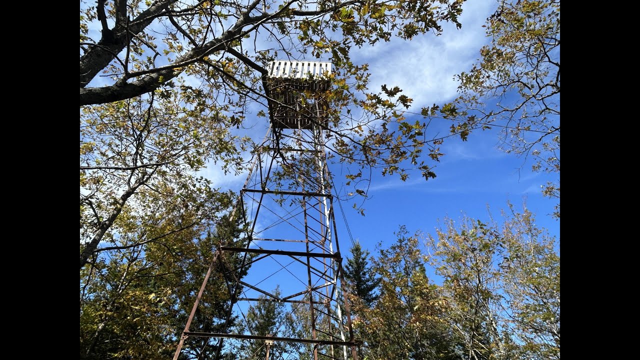 Kelly Mountain Fire Tower & Access Trail 2023 Slide Show - YouTube