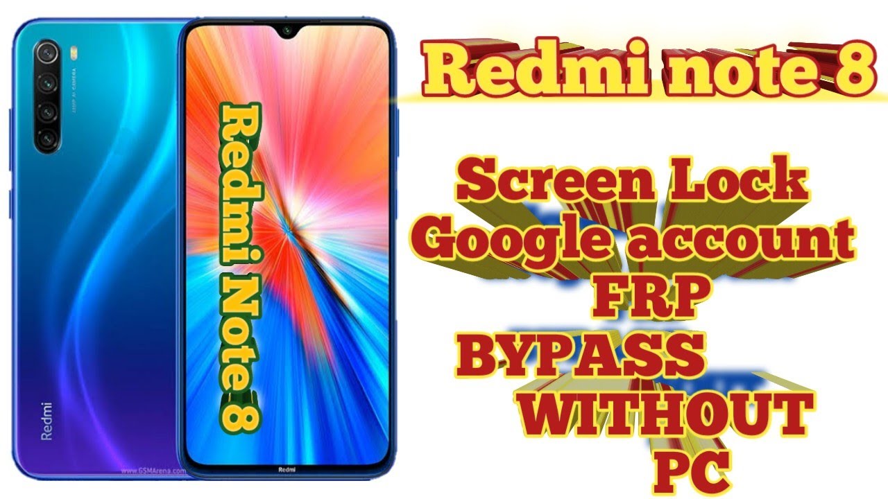 Redmi note 8 frp bypass without pc/ redmi note 8 hard reset frp bypass ...