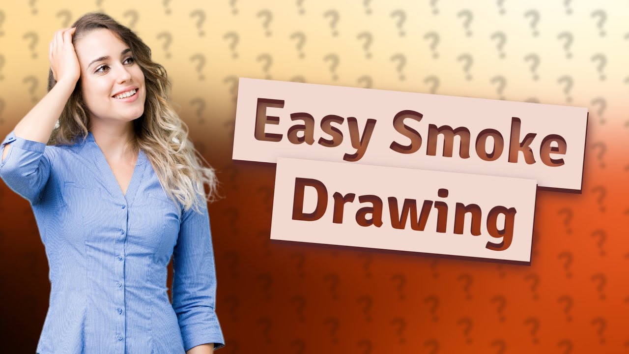 How do you draw easy smoke? - YouTube