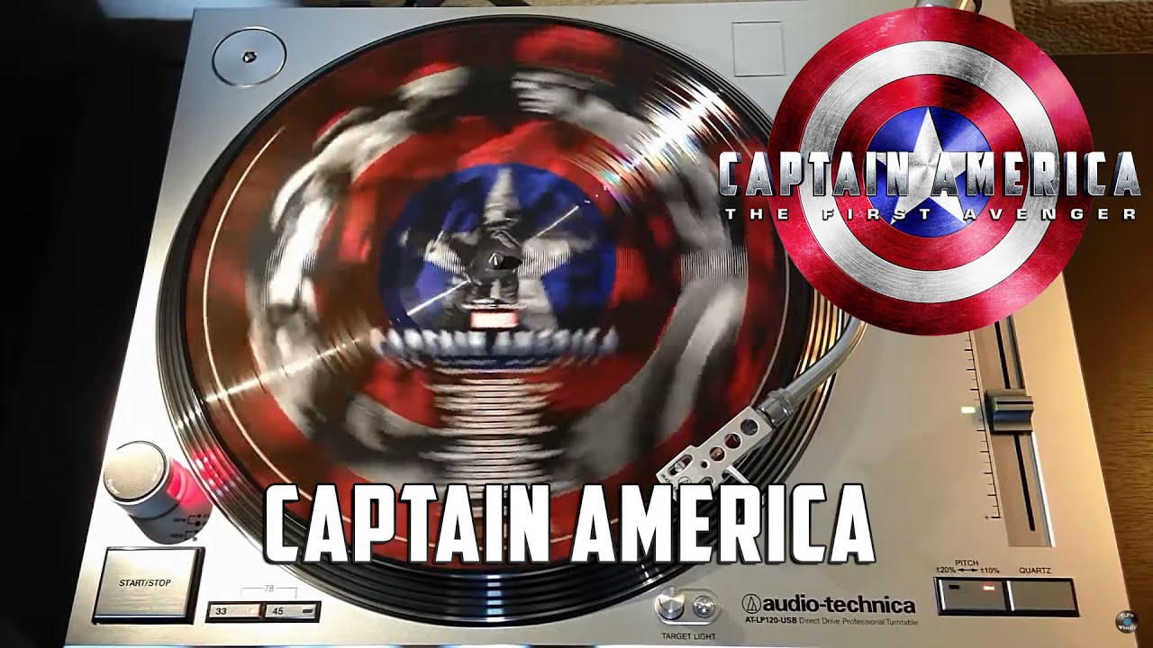 Captain America OST - Captain America - [HQ Rip] Picture Disc Vinyl LP ...