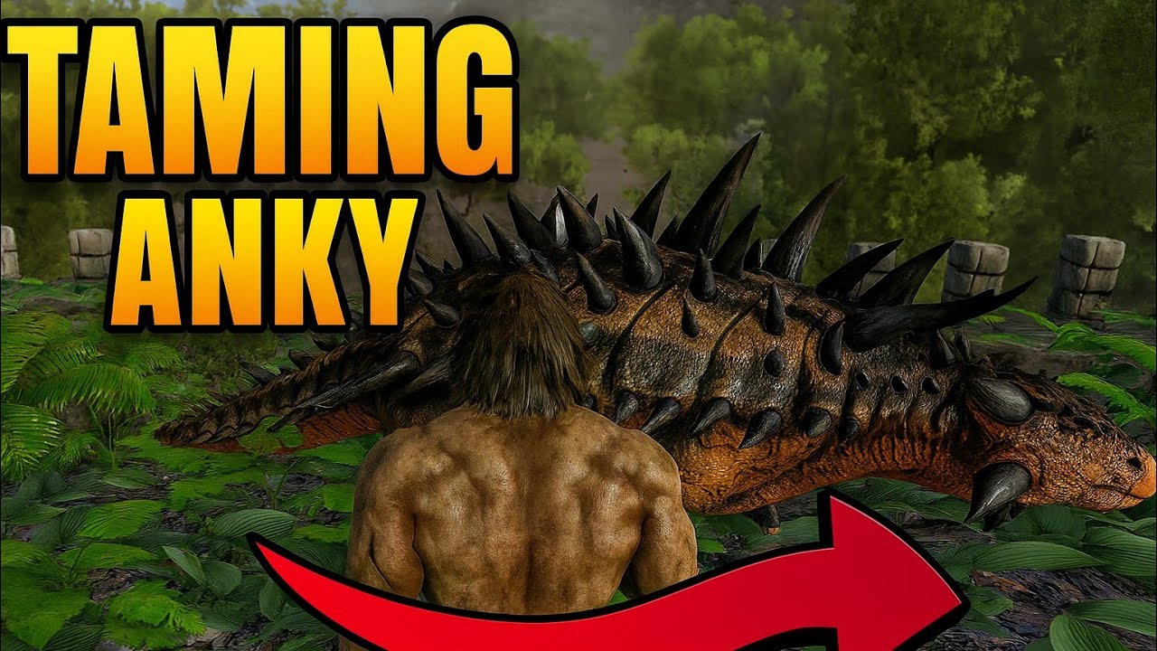 I Finally Tamed an Anky in ARK Survival Evolved! - YouTube