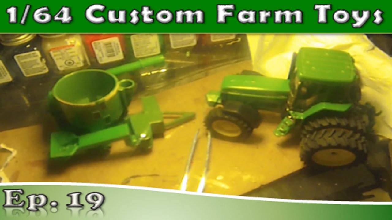 Custom 1/64 Farm Toys: Feed Grinder - YouTube