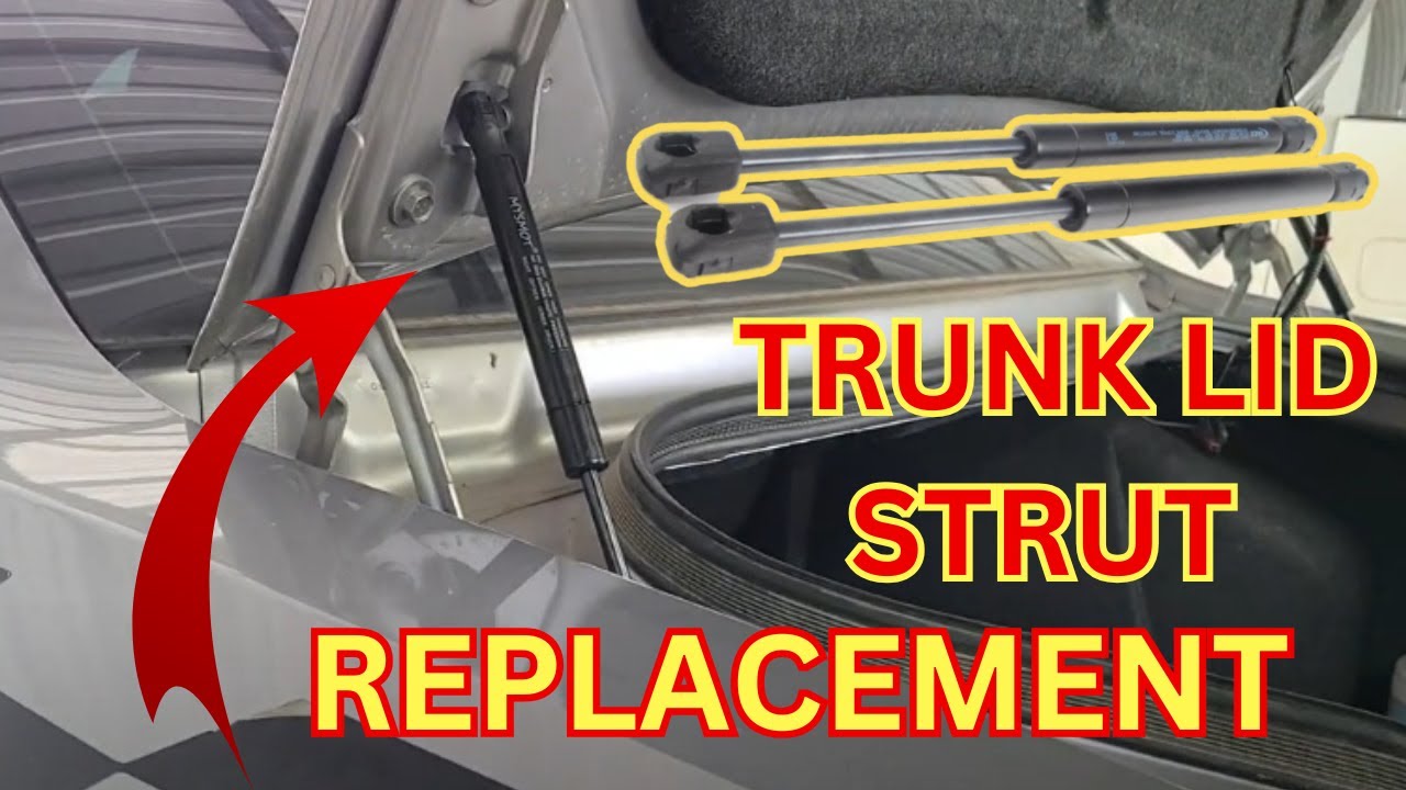 What Tools Are Needed to Replace Trunk Lid Lift Struts? - YouTube