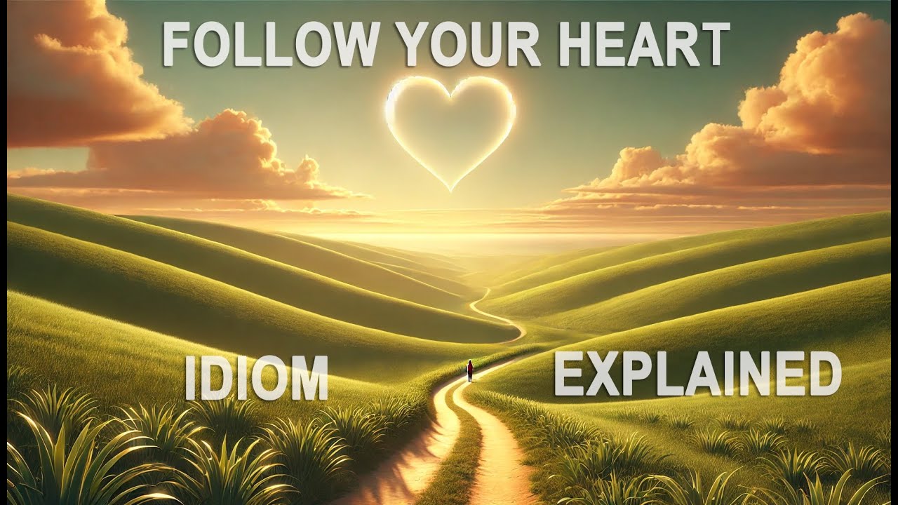 Follow your Heart | Idiom | Meaning | Definition | Example Sentences ...