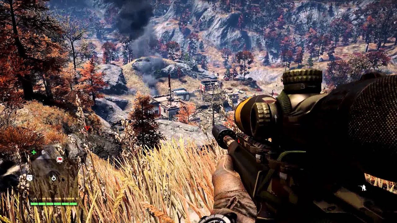 Far Cry 4 : Sniper Rifle SA-50. - YouTube