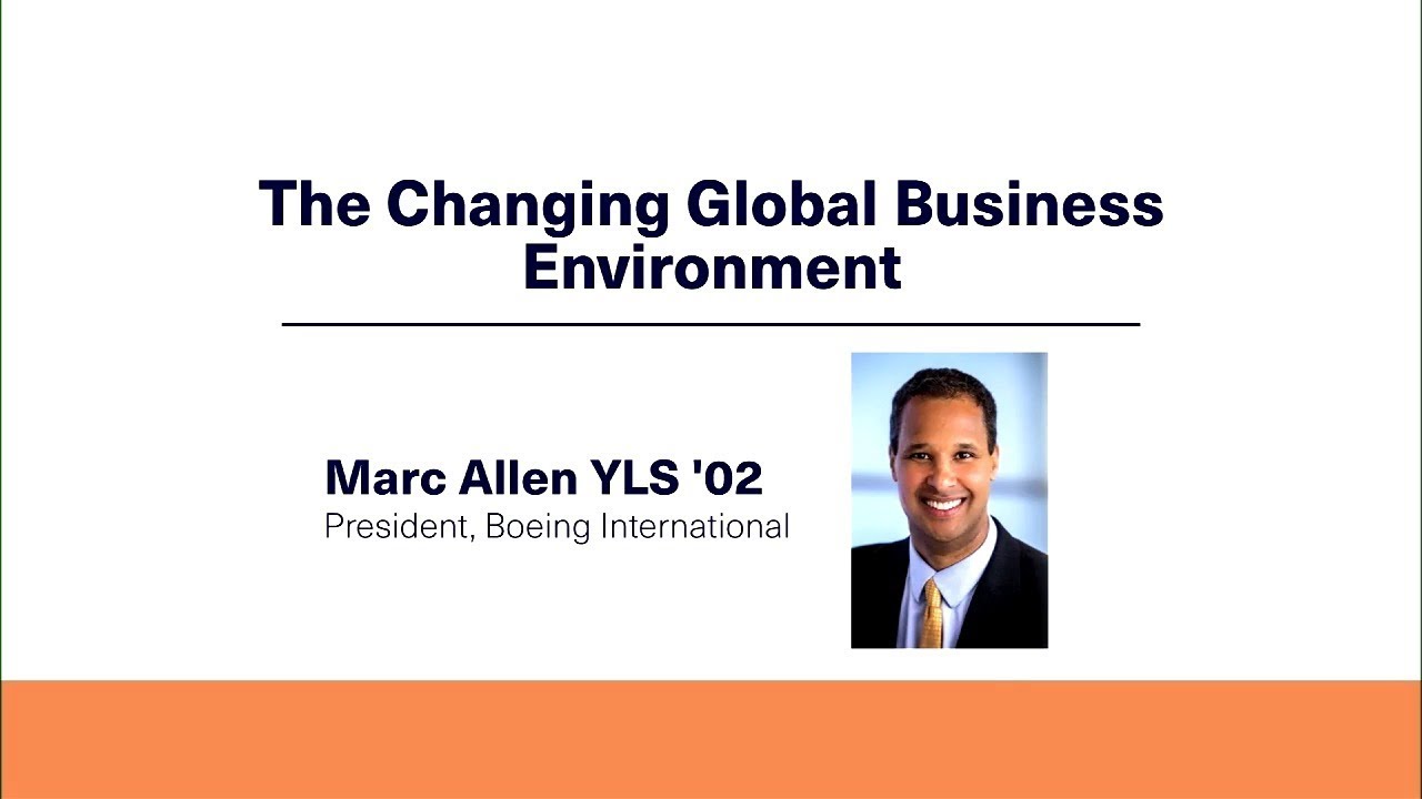 Boeing International President Marc Allen Discusses the Global Business ...