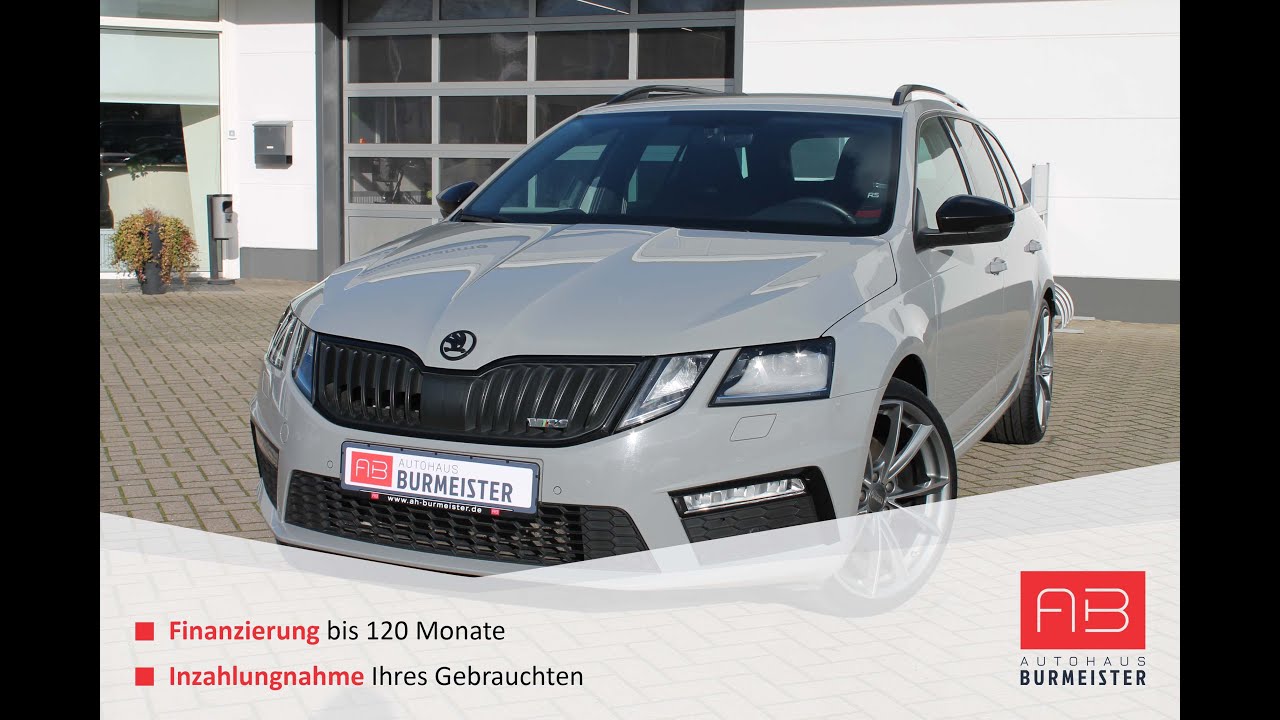 Skoda Octavia Rs Stahlgrau