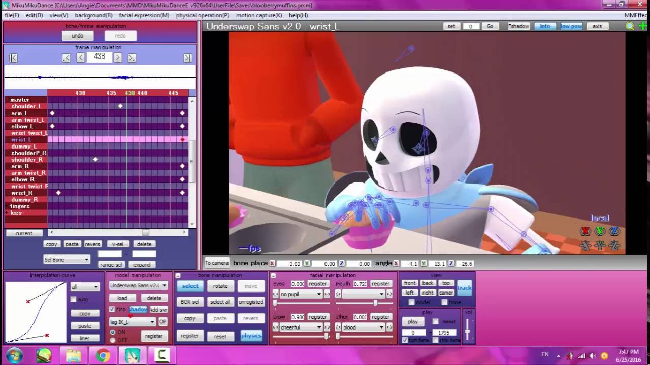 [ MMD ♥ Speedanimate ] Blueberry Muffin - YouTube