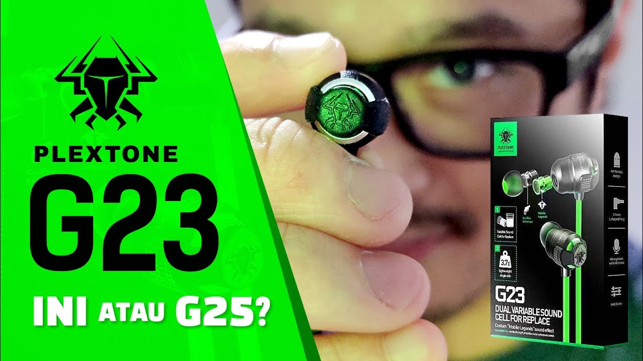 PLEXTONE G23 HEADSET GAMING - YouTube