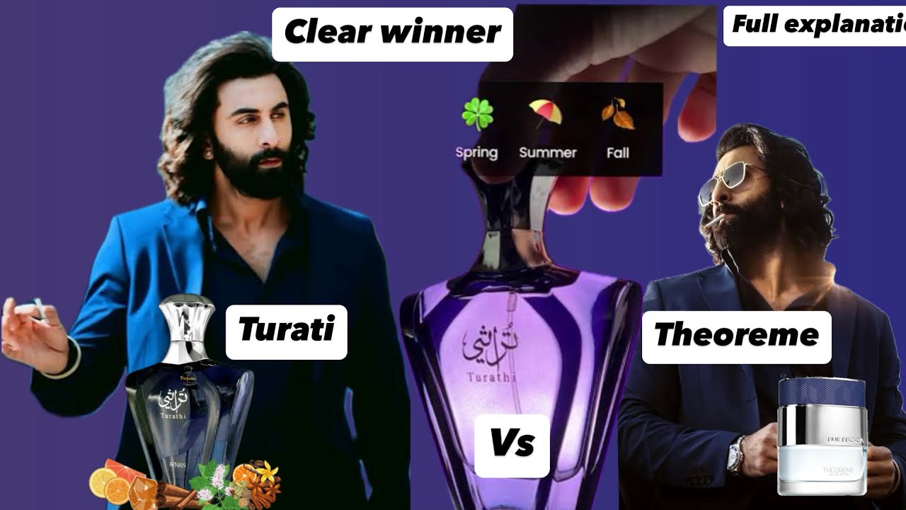 Turati blue vs Theoreme clear winner … 🏅 best alternative #bestscent # ...