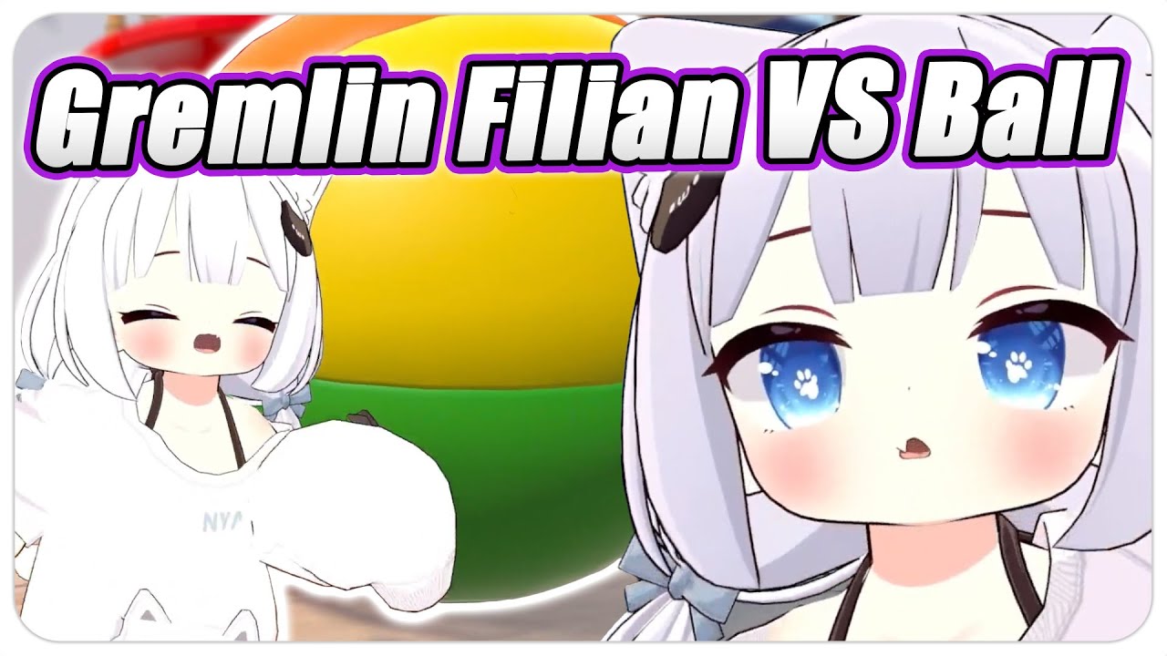CHIBI FILIAN CRUSHED BY BALL - YouTube
