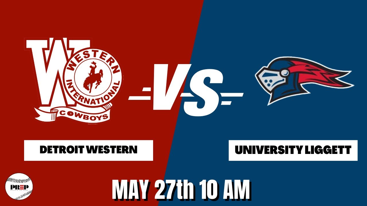 Long Ball Live || Detroit Western vs University Liggett || Full ...