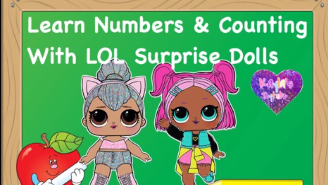 Learn Numbers & Counting 1 - 10 with LOL Surprise Dolls & Kayla’s ...